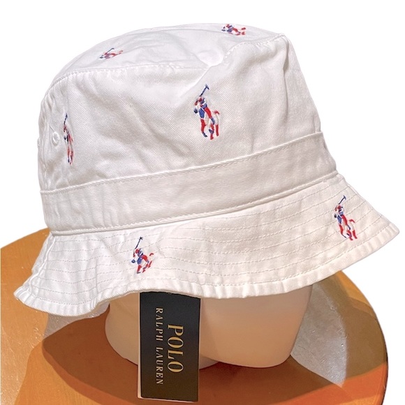 Polo Ralph Lauren | Accessories | New Polo Ralph Lauren White Red Blue ...